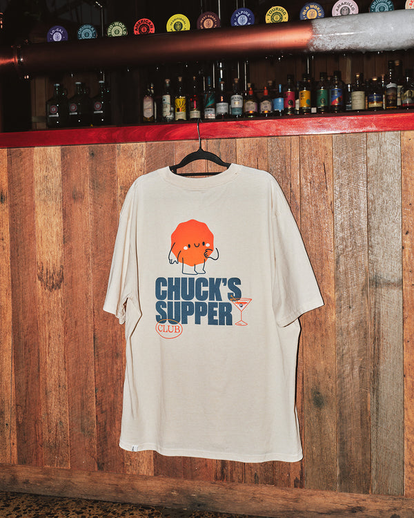 BREWERY MERCH - CHUCK'S SUPPER CLUB TEE - CHUCK & SON'S BREWING CO ...