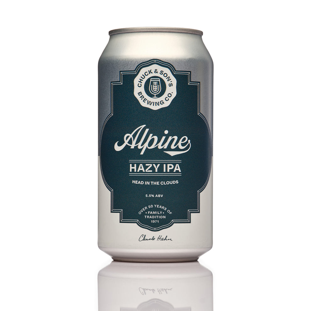 CHUCK & SON'S BREWING CO. BEER - ALPINE HAZY IPA CANS (CASE OF 16 ...