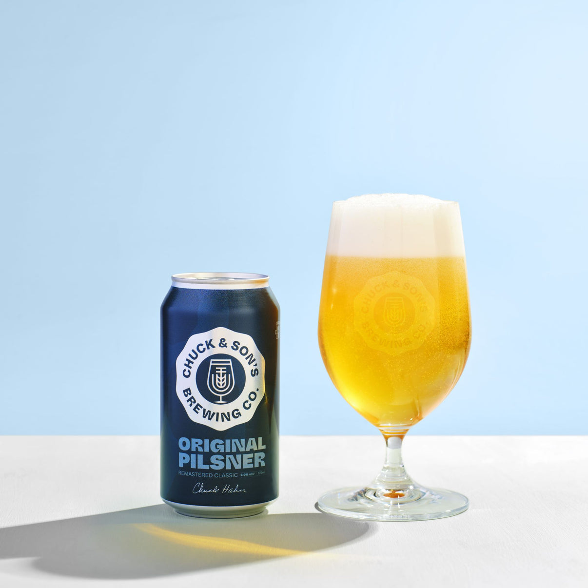 CHUCK & SON'S BREWING CO. BEER - ORIGINAL PILSNER (CASE OF 16) – Chuck ...