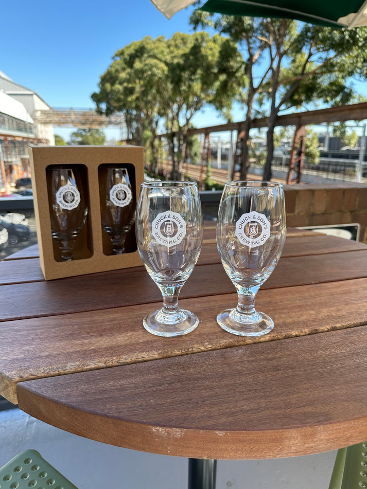 BEER GLASSES FOR BEER LOVERS – Chuck and Son's Brewing Co.